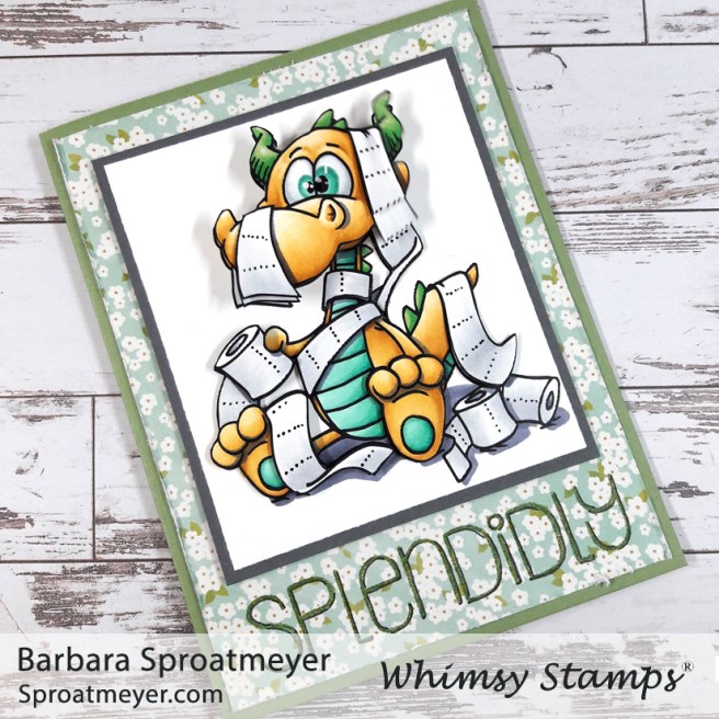 Dudley with Toilet Paper – Sproatmeyer