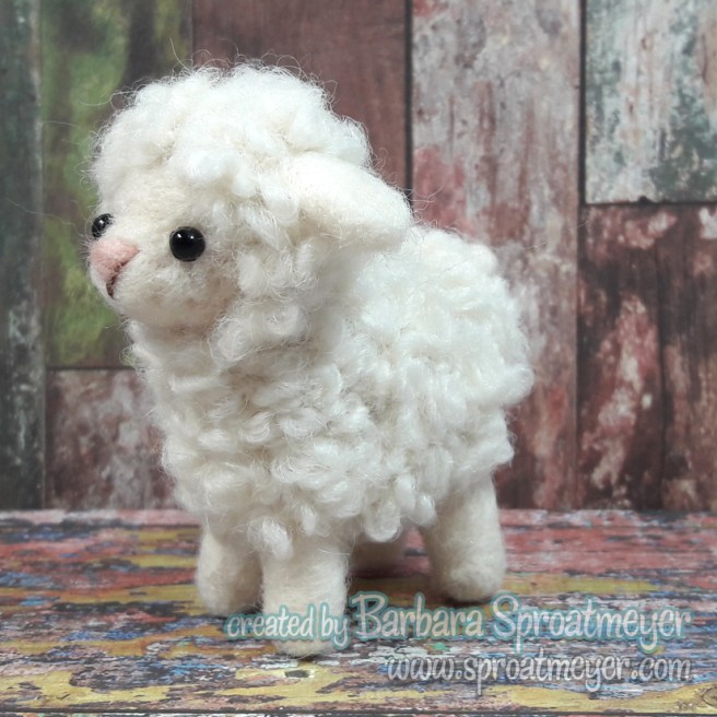 H441-288 Felted Lamb – Sproatmeyer