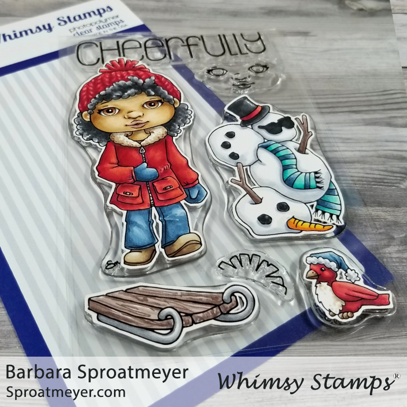 Polka Dot Pals Uzuri from Whimsy Stamps – Sproatmeyer