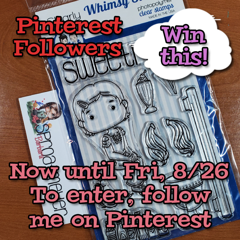 Follow me on Pinterest for a chance to win! – Sproatmeyer